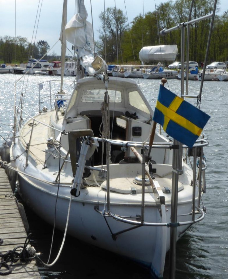 Laurin Koster L28, it’s a boat for world cruises with motor Volvo Penta ...