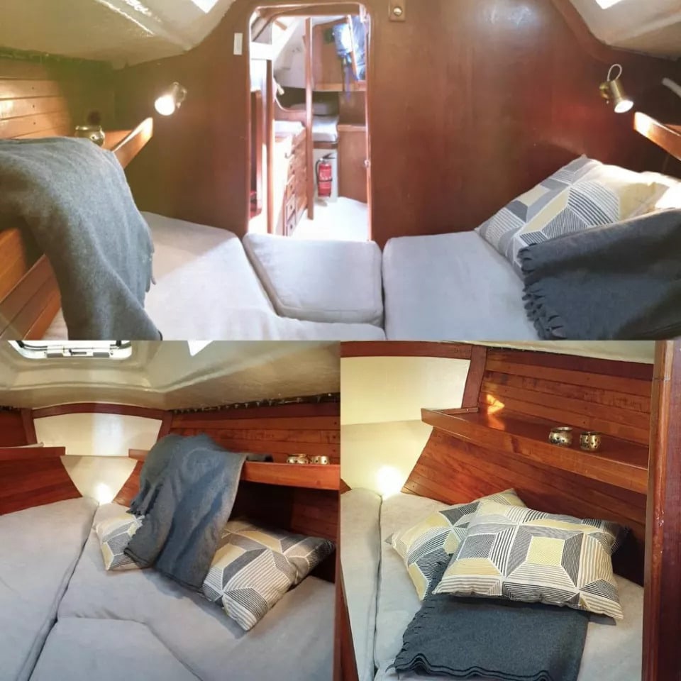 Trio 80 sailboat with a new inboard motor Yanmar 2YM15 for 9800 euro ...